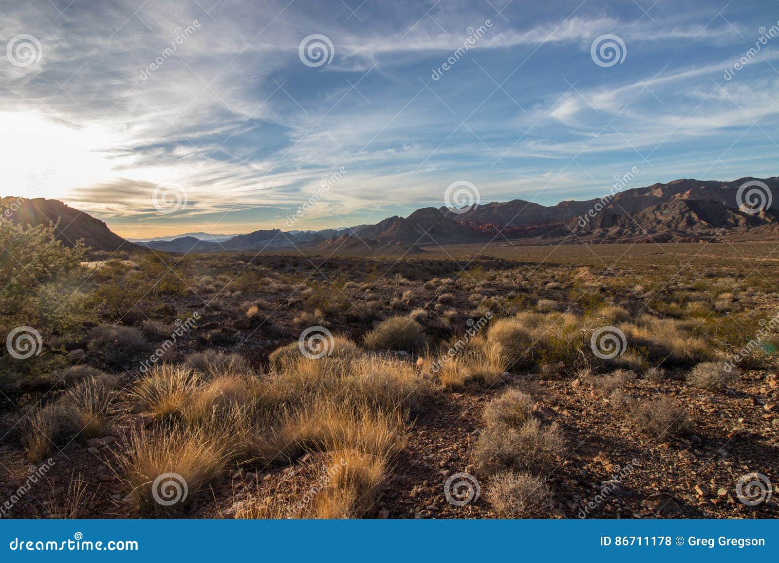 Nevada desert stock photo. Image of nevada, mountains - 86711178