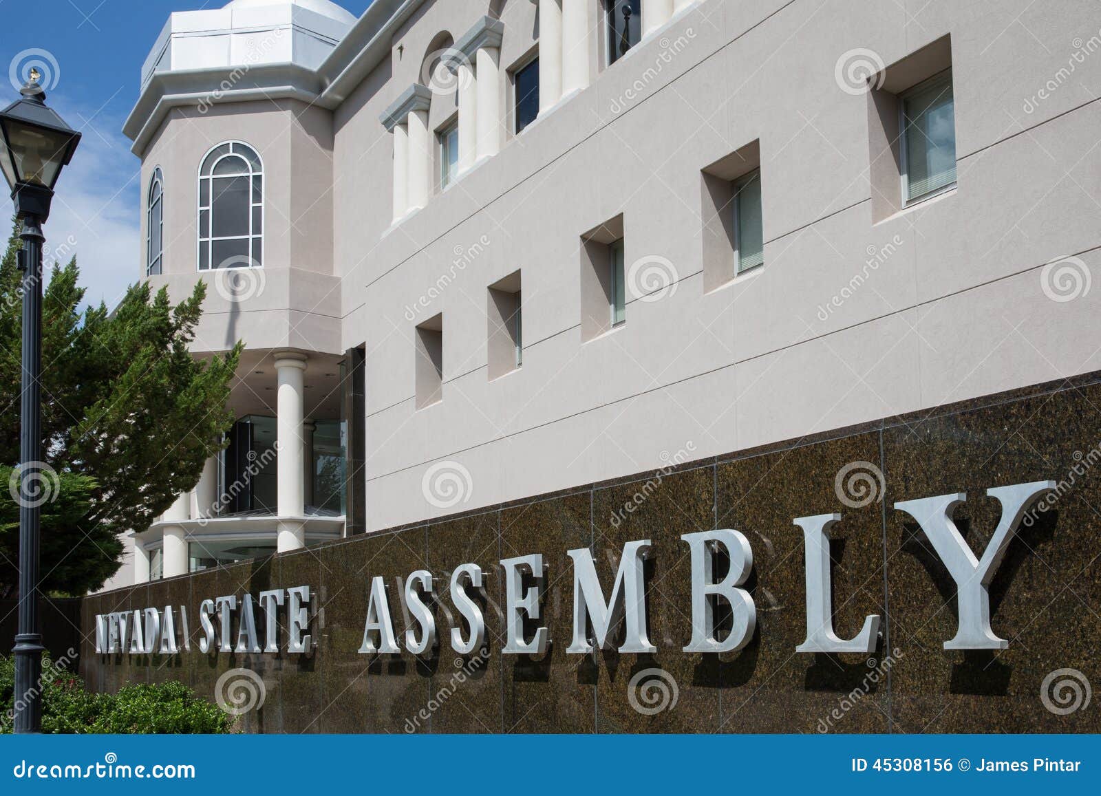 Nevada State Assembly stock photo. Image of sign, politicians - 45308156