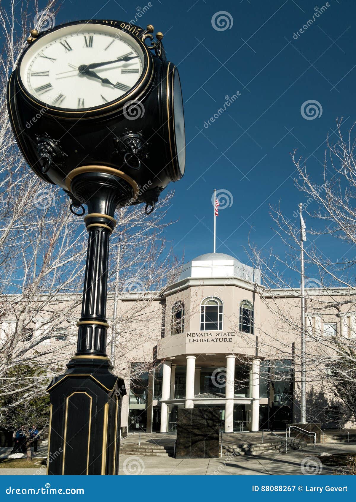 Nevada State Legislature Building, Carson City Stock Image - Image of ...