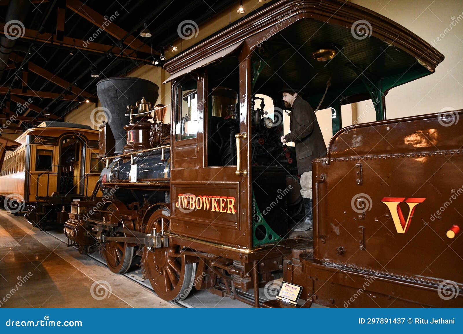 Nevada State Railroad Museum in Carson City, Nevada Editorial ...