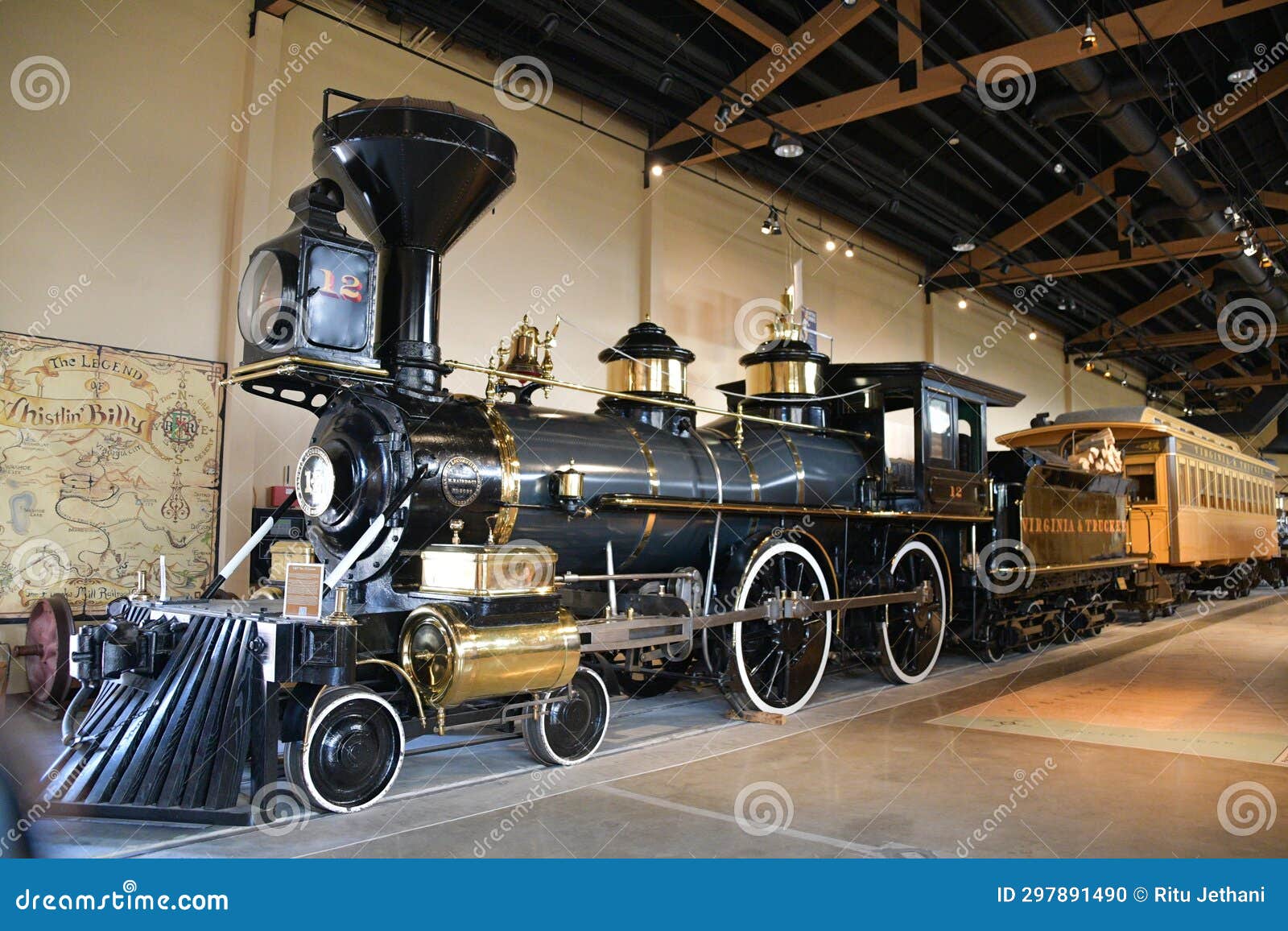 Nevada State Railroad Museum in Carson City, Nevada Editorial Image ...