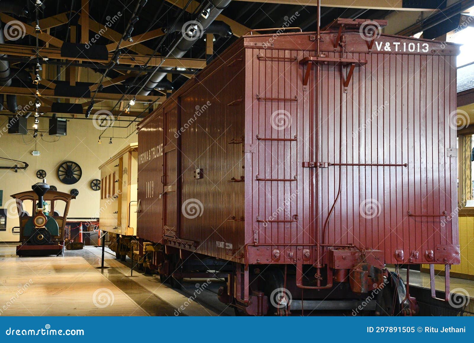 Nevada State Railroad Museum in Carson City, Nevada Editorial Image ...