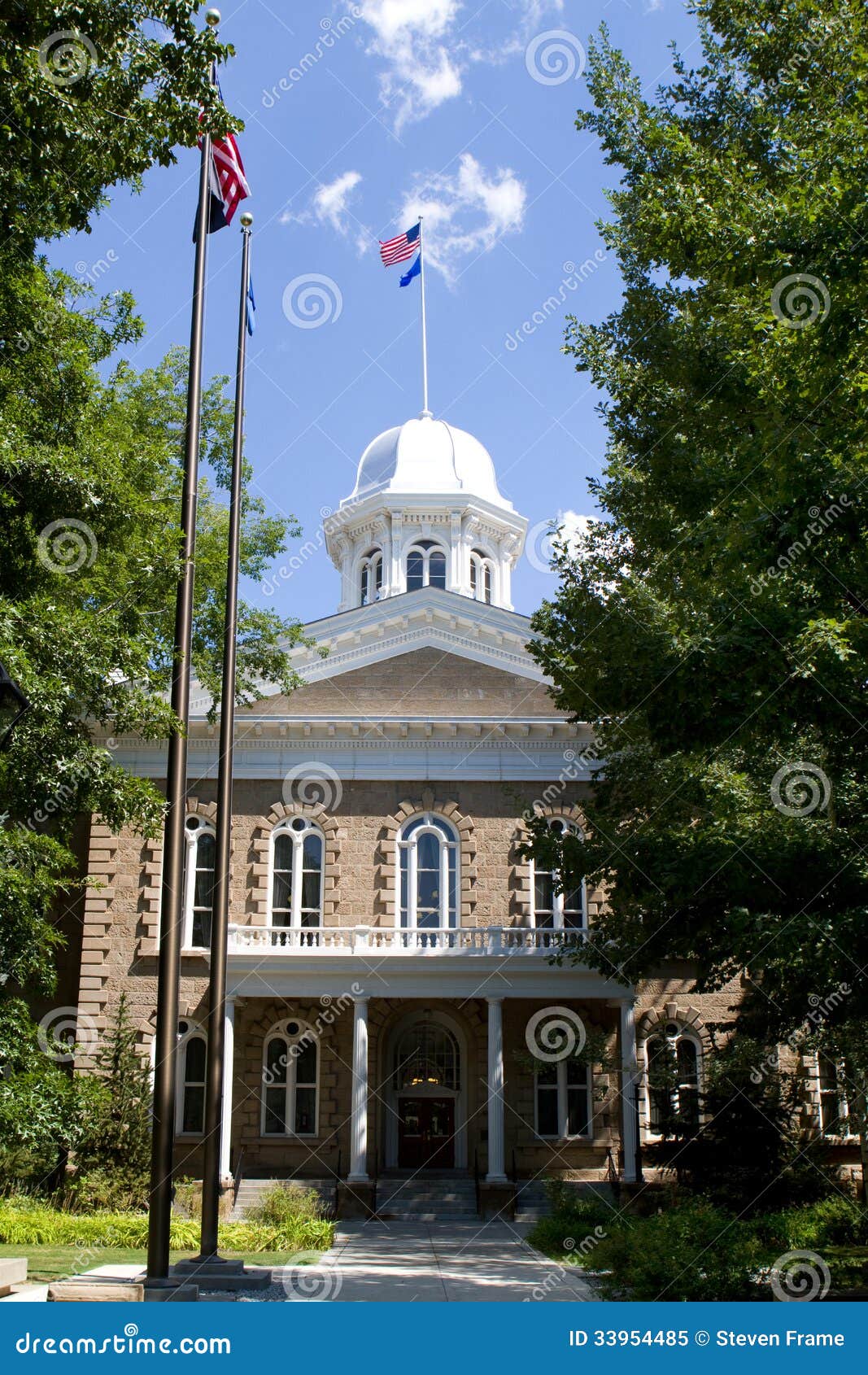 Nevada Statehouse Capitol stock image. Image of political - 33954485