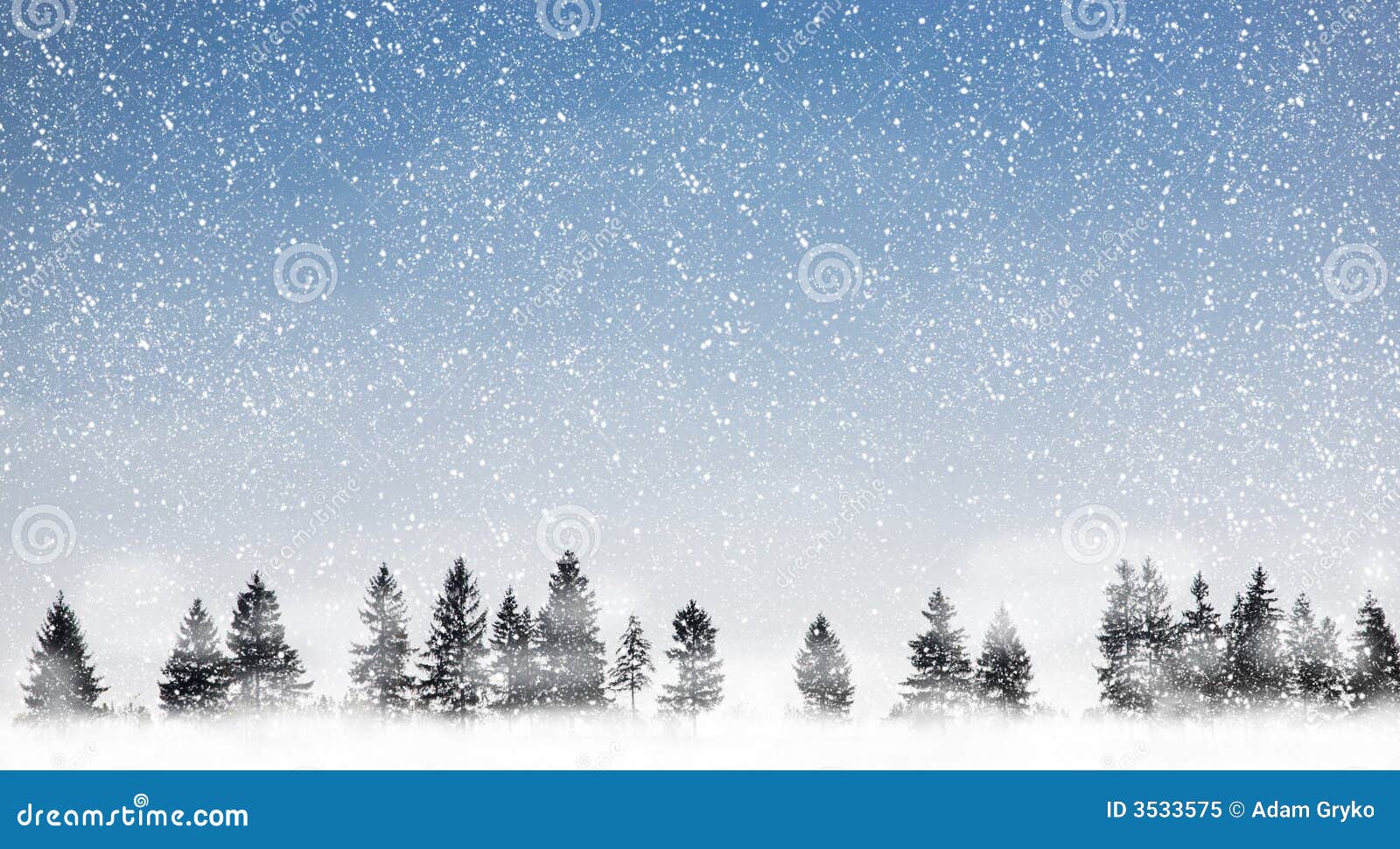 Nevar imagem de stock. Imagem de azul, gelado, fresco - 3533575