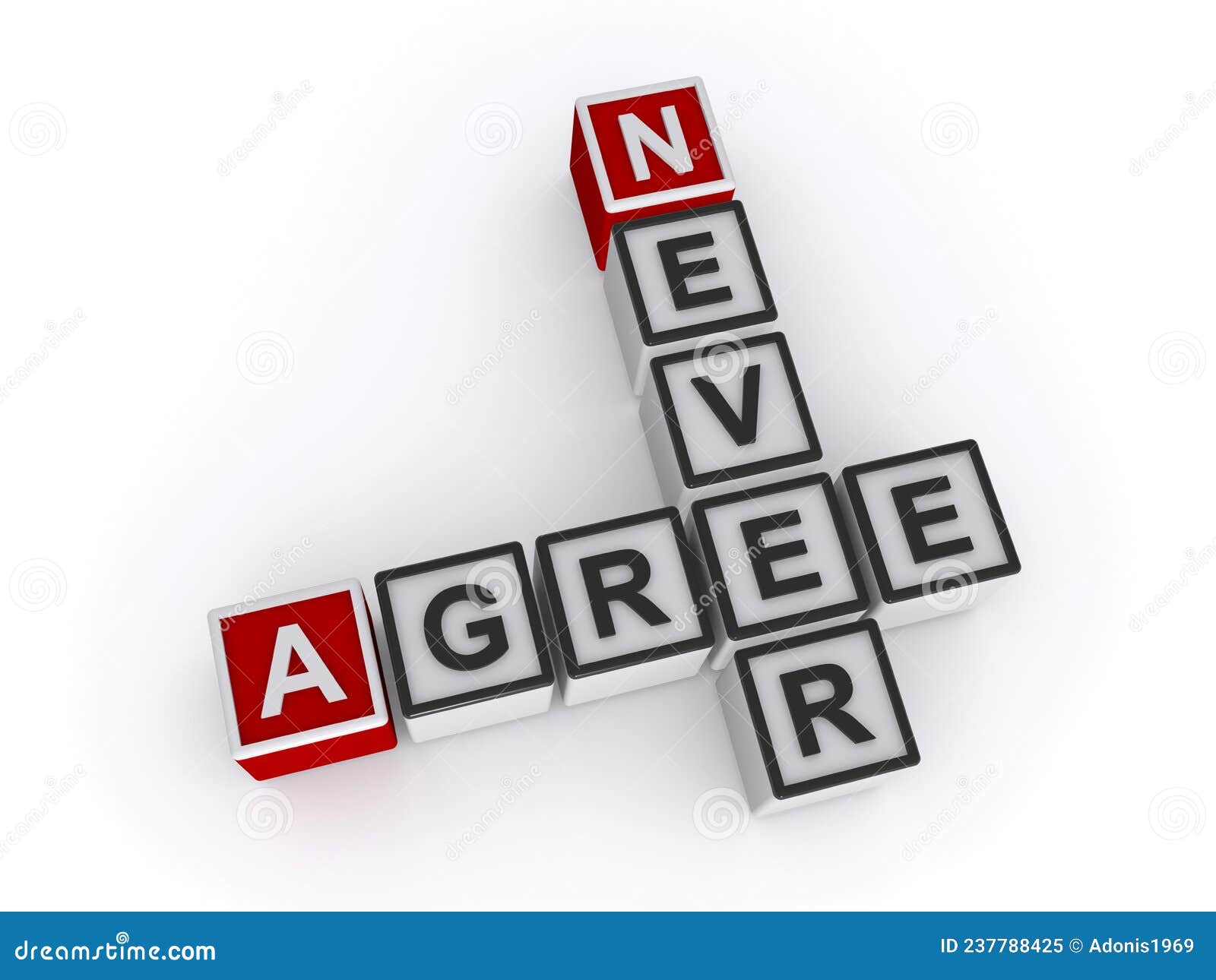 Agree Word Speech Bubbles Group People Agreement Stock Photography ...