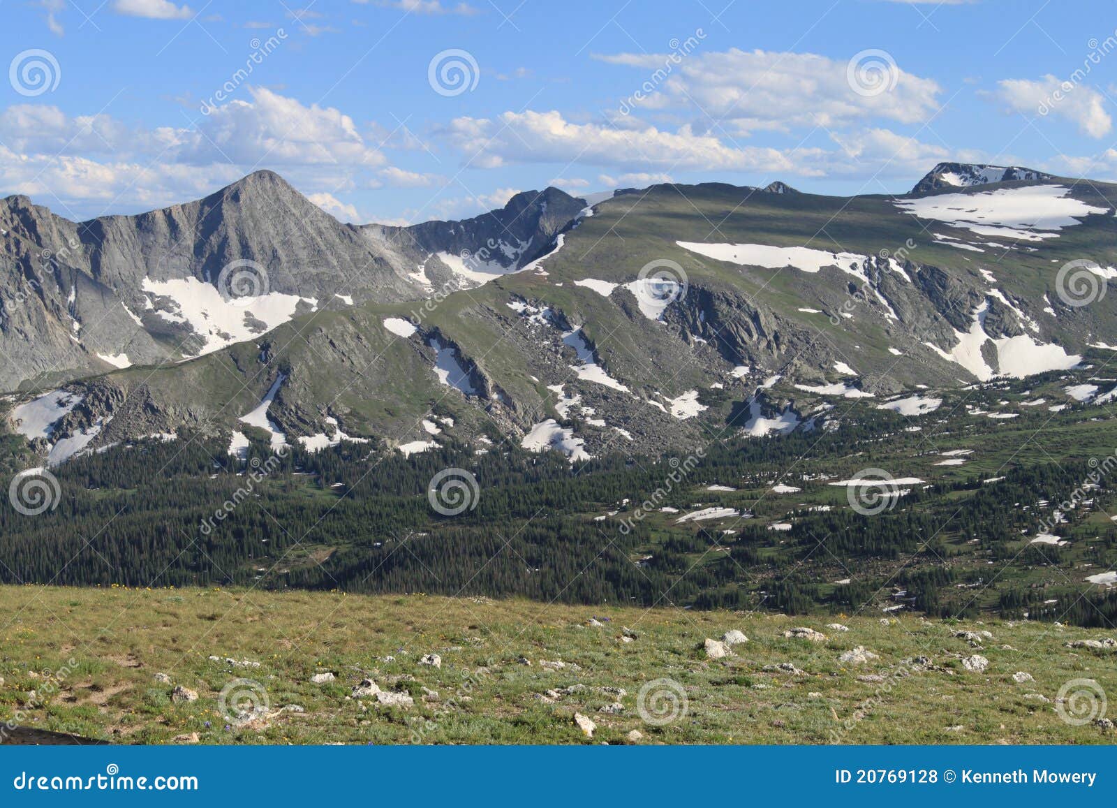 Never Summer Mountain Range Stock Photo - Image of rocky, tundra: 20769128