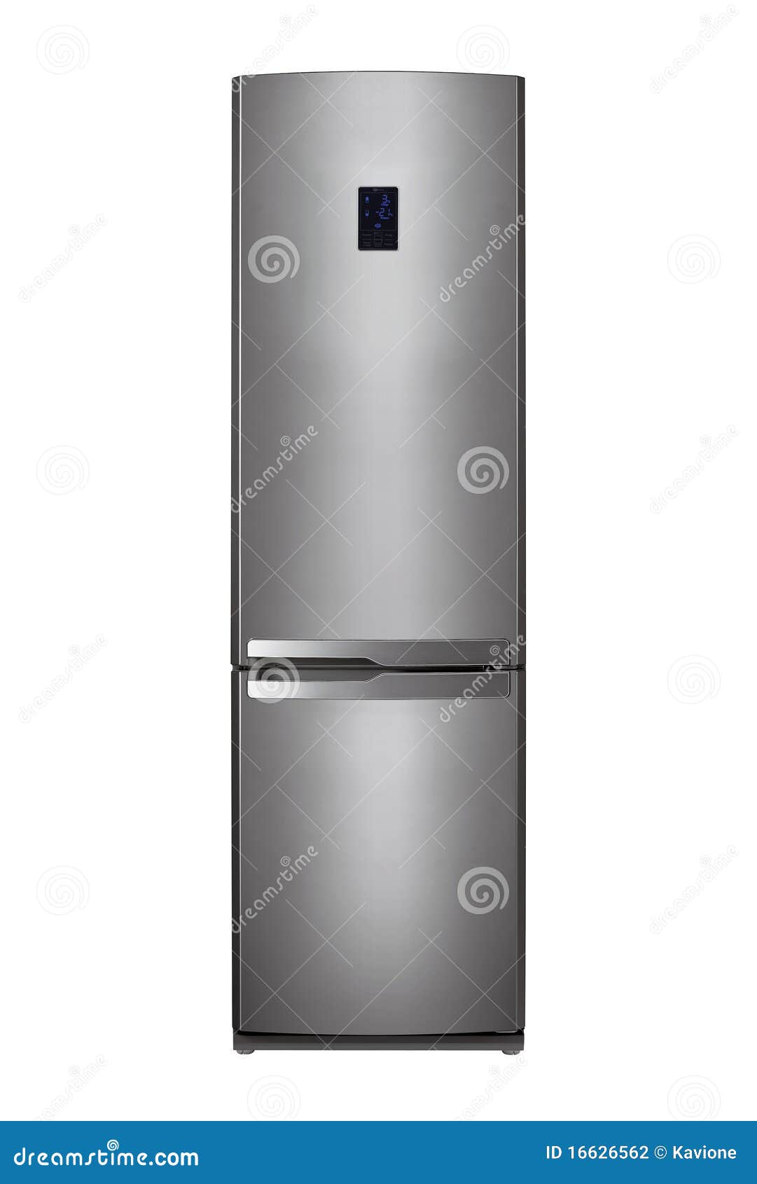 Nevera moderna foto de archivo. Imagen de door, large - 16626562