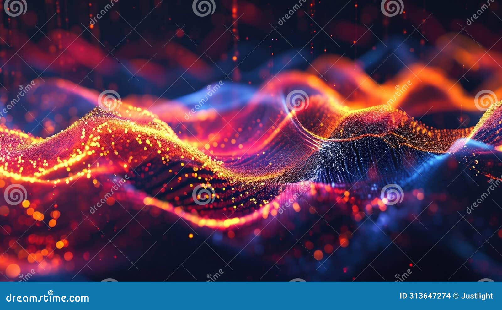 A Neverending Cycle of Sound Waves Constantly Evolving and Overlapping ...