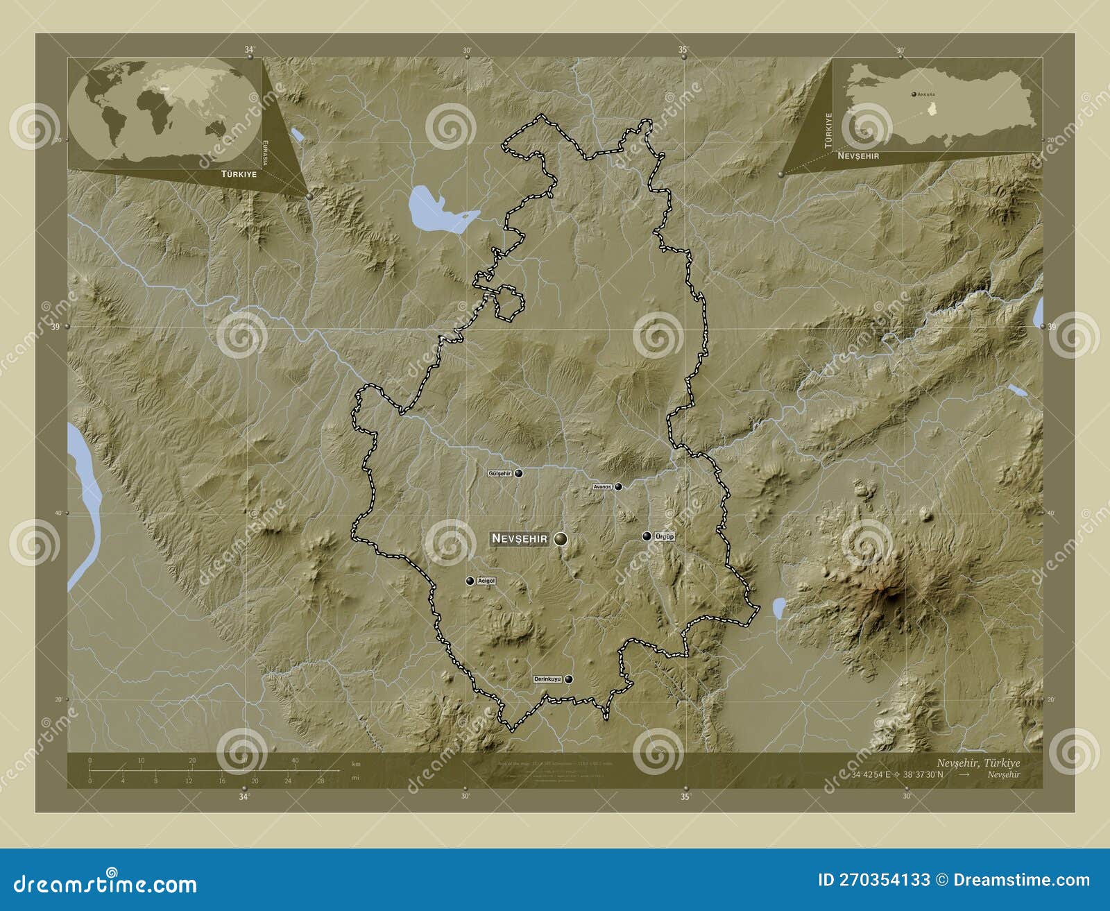 Nevsehir, Turkiye. Wiki. Labelled Points of Cities Stock Image - Image ... Nevsehir, Turkiye. Wiki. Labelled Points of Cities Stock Image - Image ...