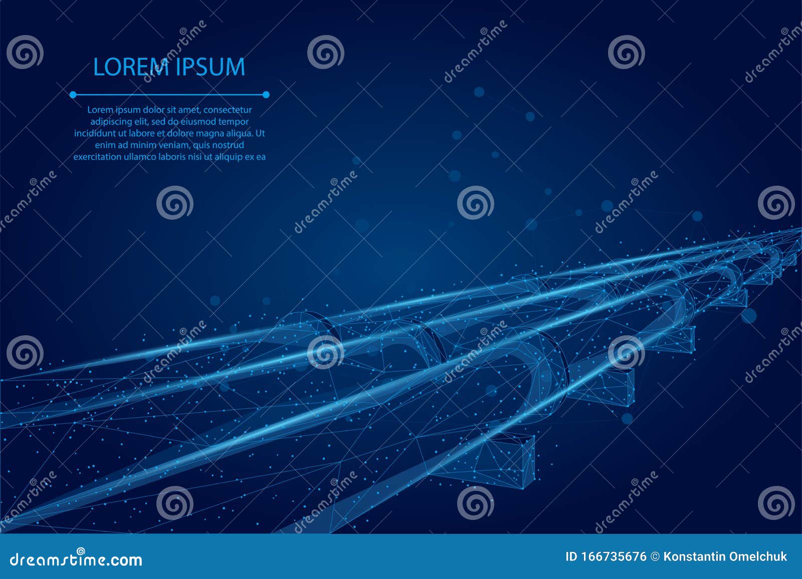 Abstract Mash Line and Point Oil Pipeline. Petroleum Fuel Industry ...
