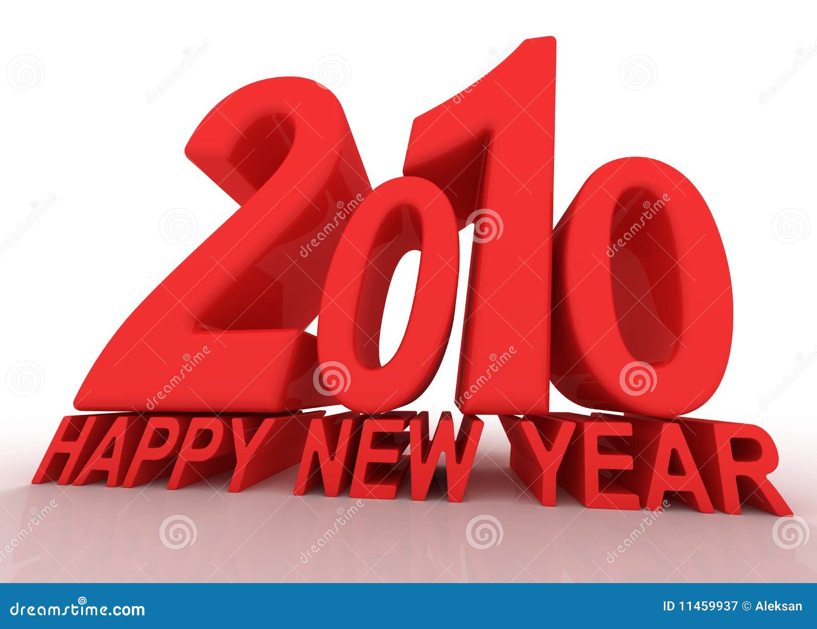 New 2010 year numbers. stock illustration. Illustration of holiday ...