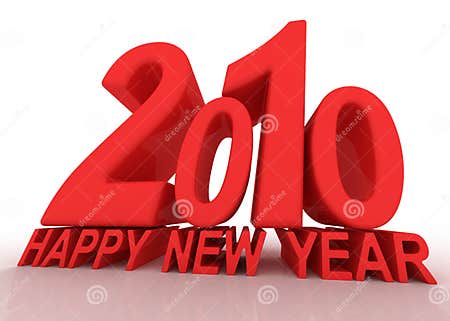 New 2010 year numbers. stock illustration. Illustration of holiday ...