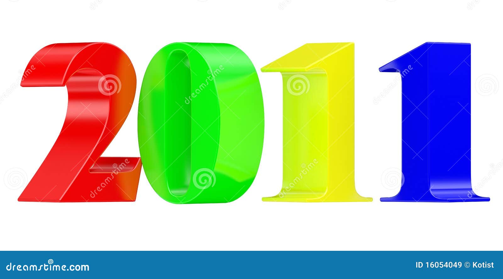 New 2011 Year stock illustration. Illustration of decorative - 16054049
