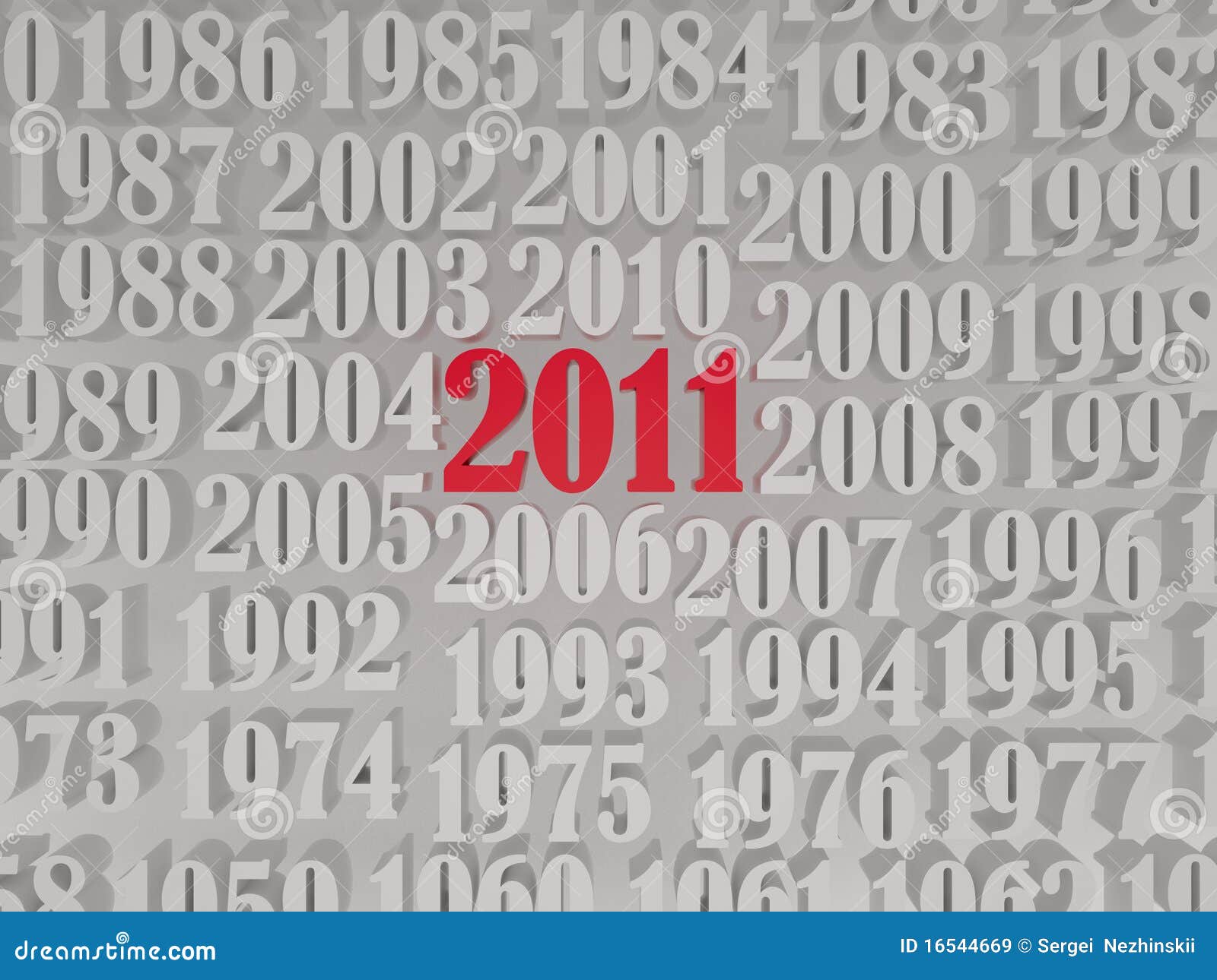 New 2011 year stock illustration. Illustration of season - 16544669