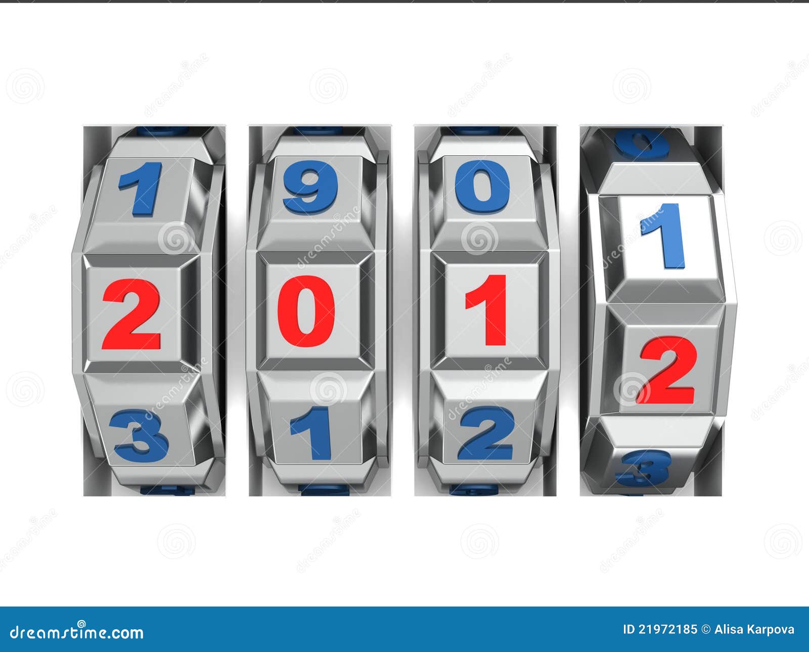 New 2012 Year numbers stock illustration. Illustration of futuristic ...