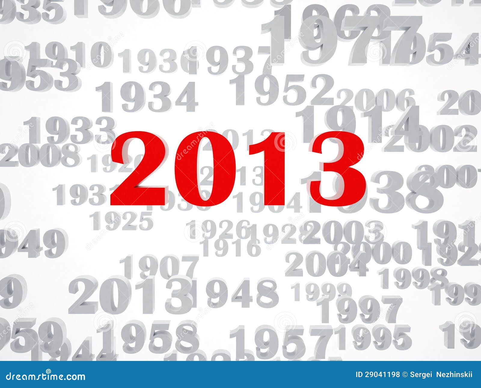 New 2013 year stock illustration. Illustration of annual - 29041198
