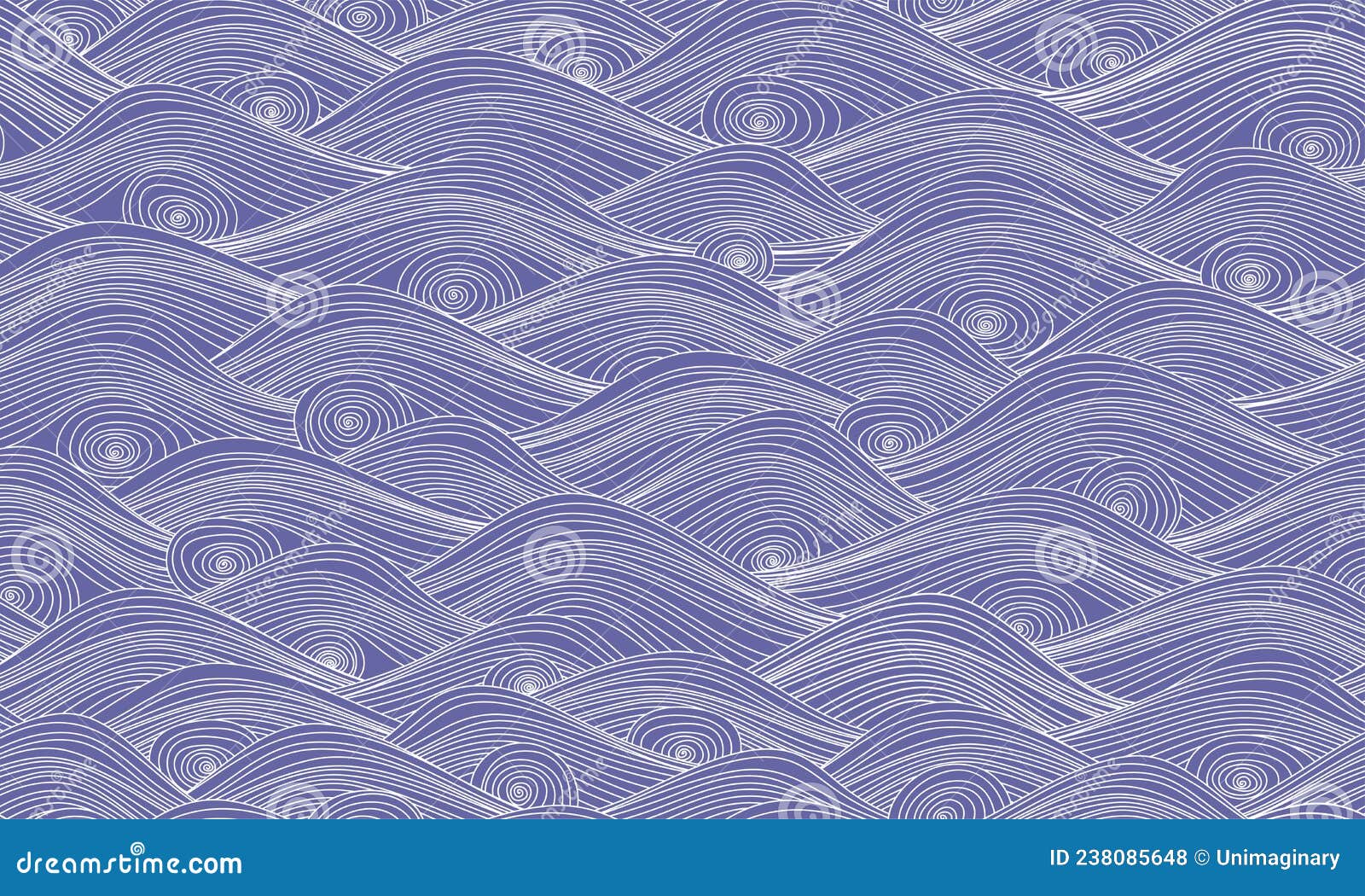 The Whirlpool Is Drawn In One Line. Vortex. Outline Drawing Royalty ...
