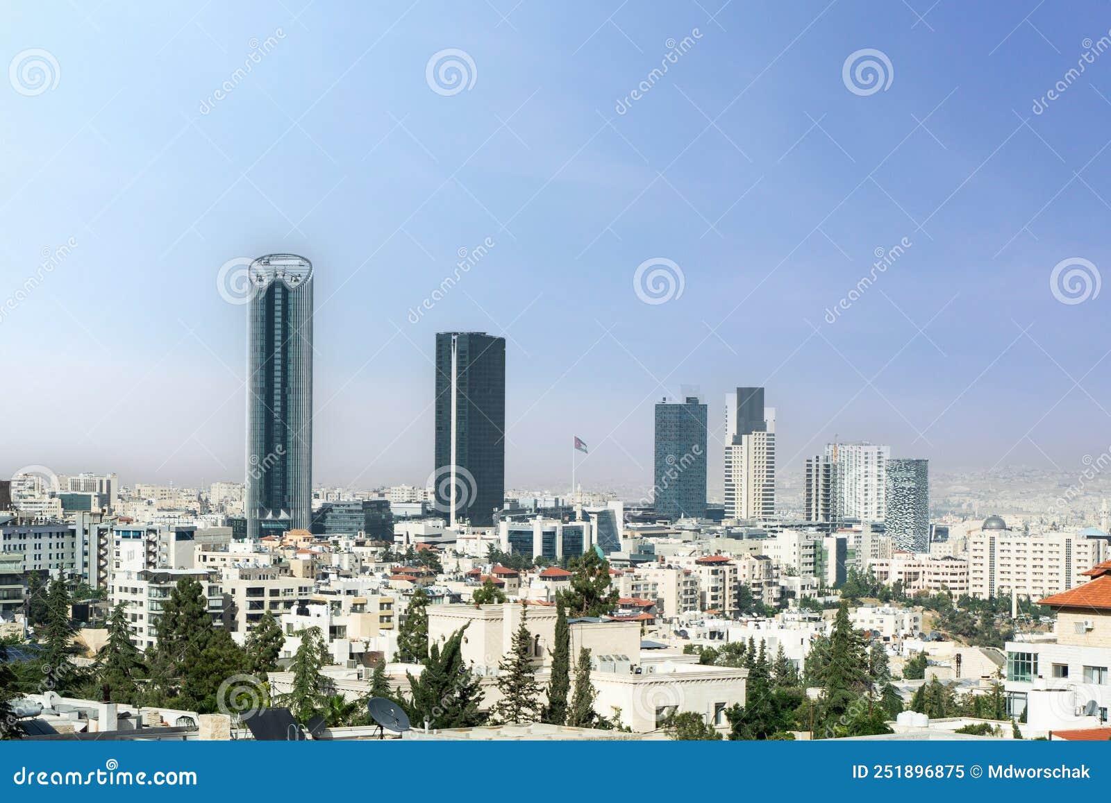 New Abdali Area in Amman, Jordan Stock Image - Image of buildings ...