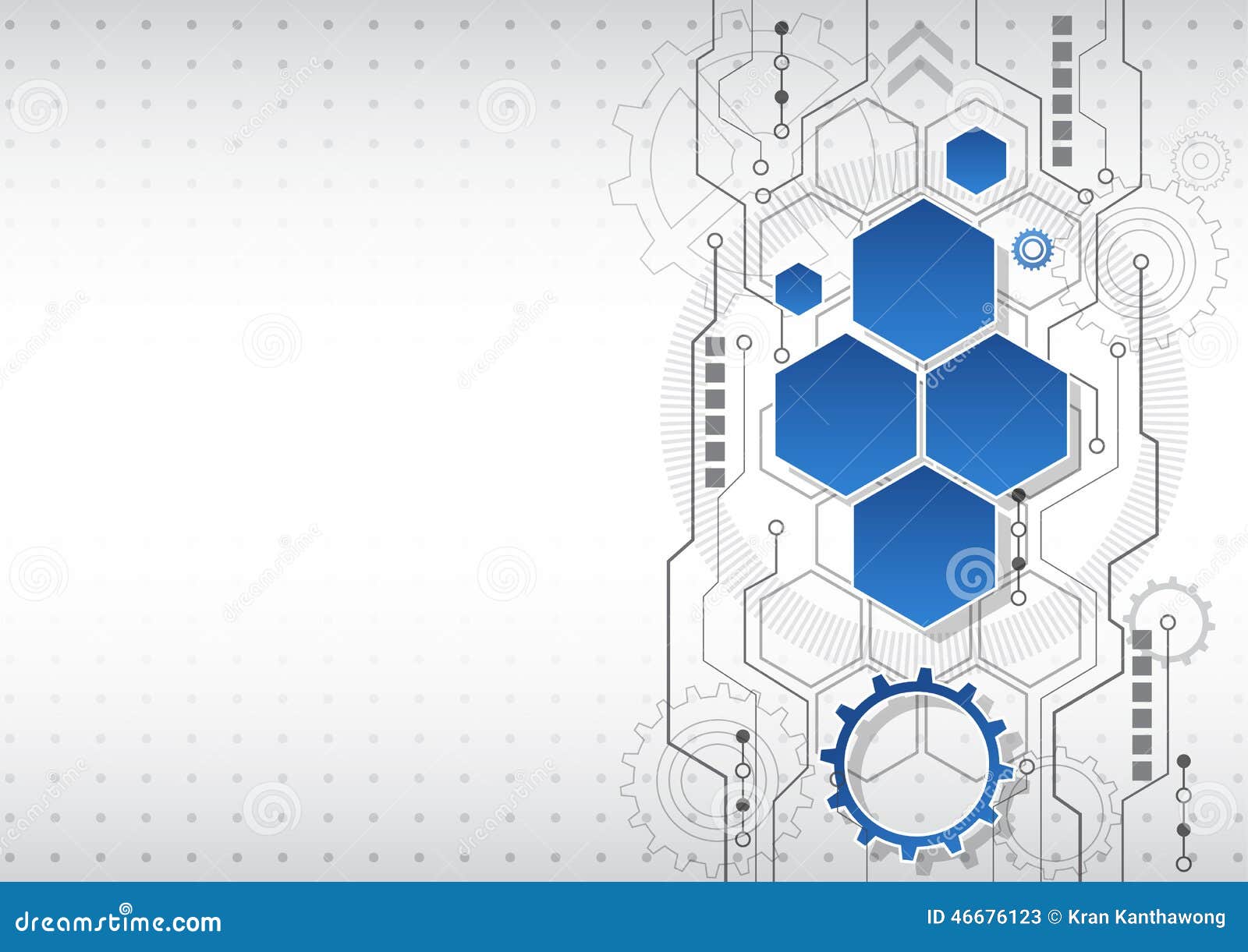 New Abstract Technology Business Background, Vector Illustration Stock ...