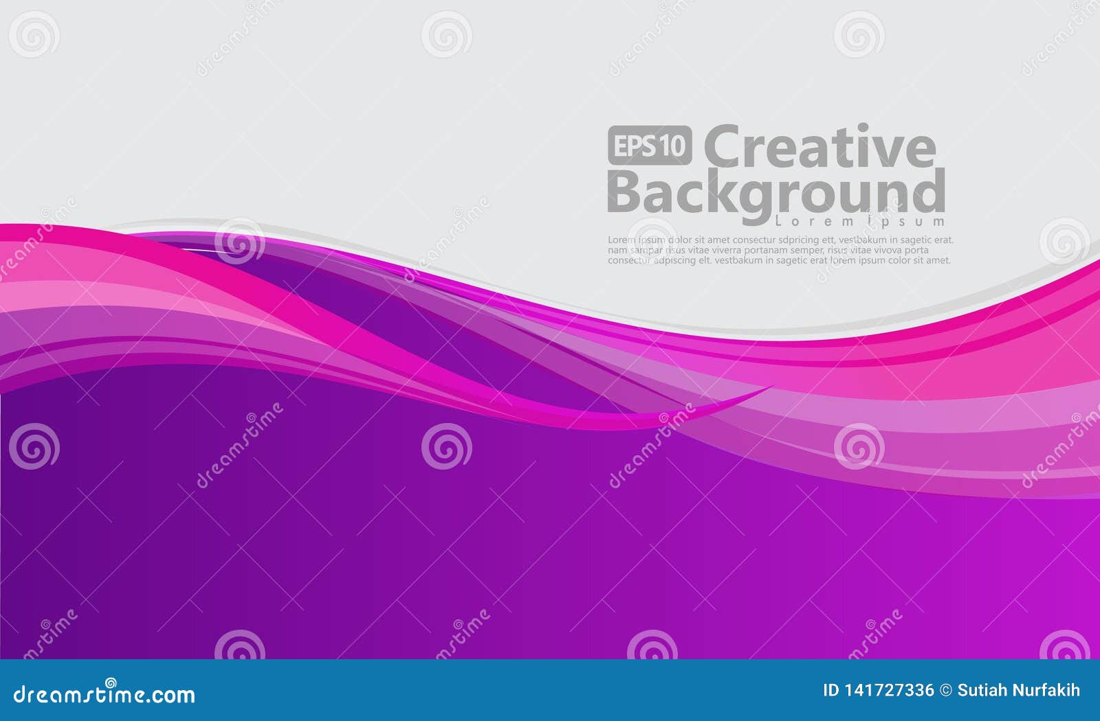 New Abstract Wave Style Creative Background Stock Illustration ...