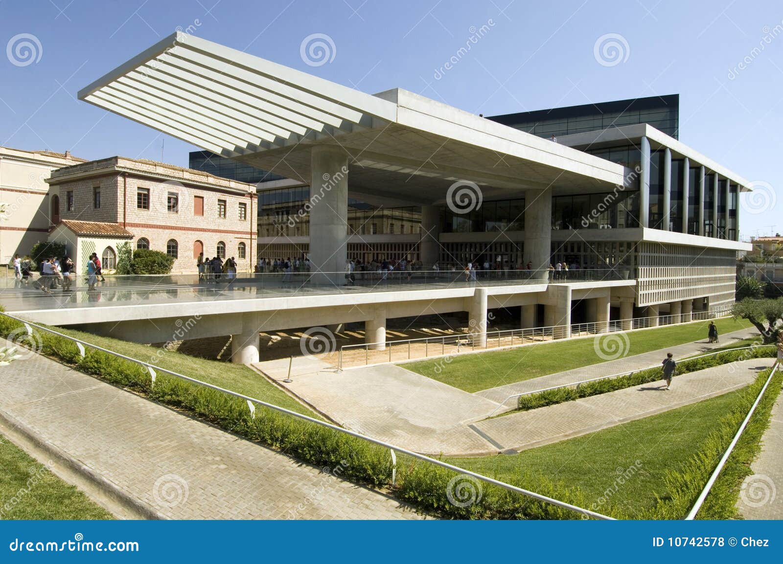 New Acropolis Museum in Athens Editorial Stock Photo - Image of ...