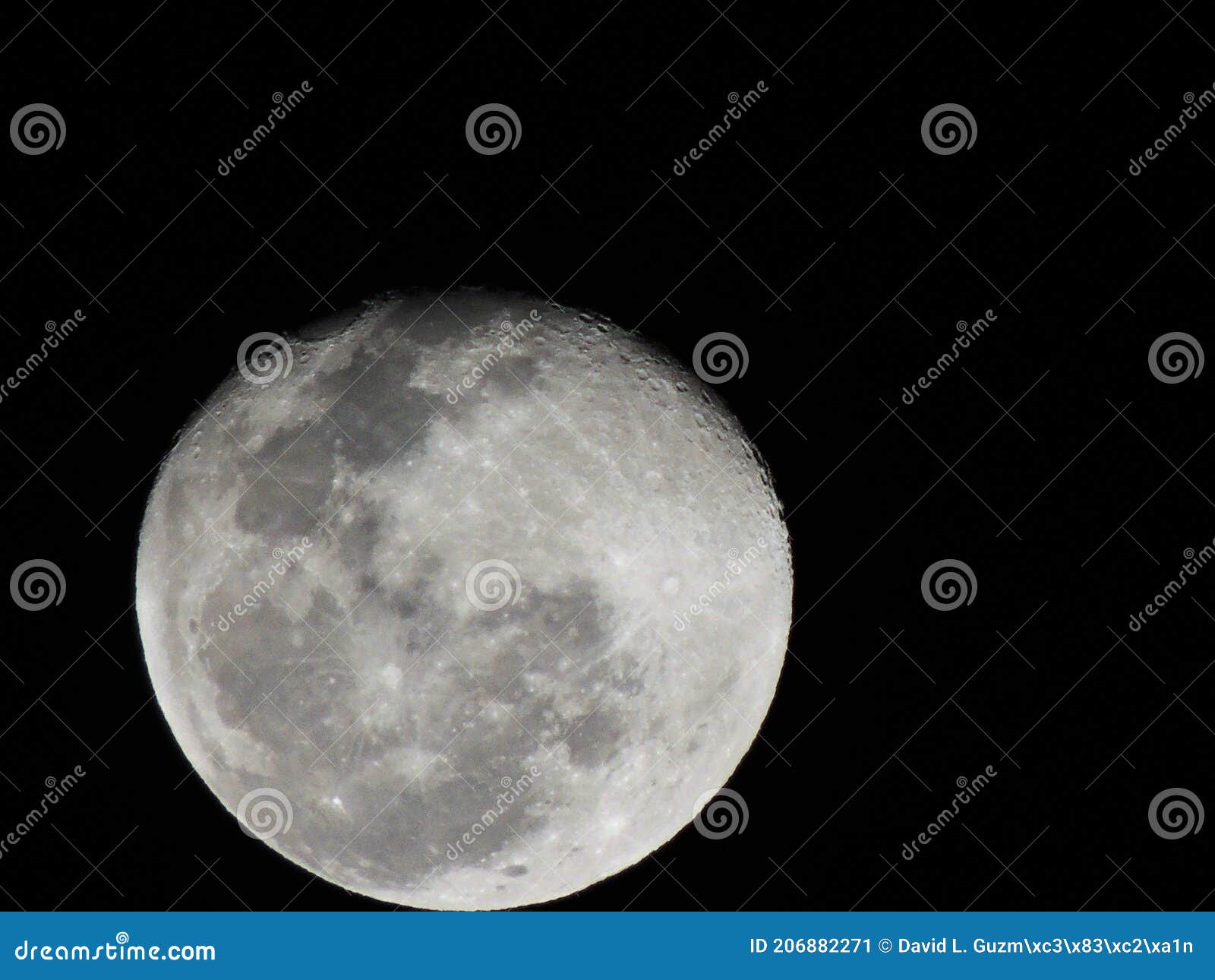BEAUTIFUL, LAST and SAD FULL MOON 2020. Stock Image - Image of full ...