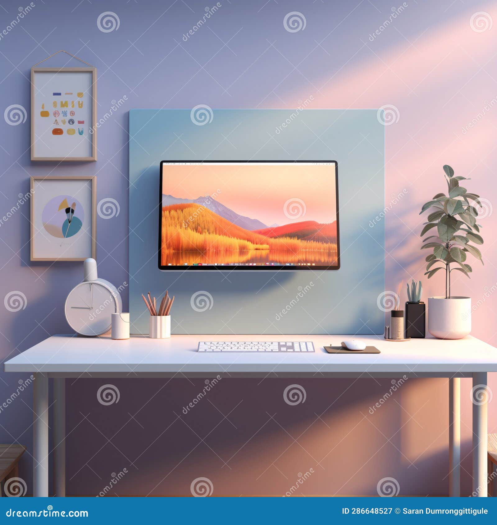 New Age Professional Settings Captured in Soft Lighting Featuring Trend ...