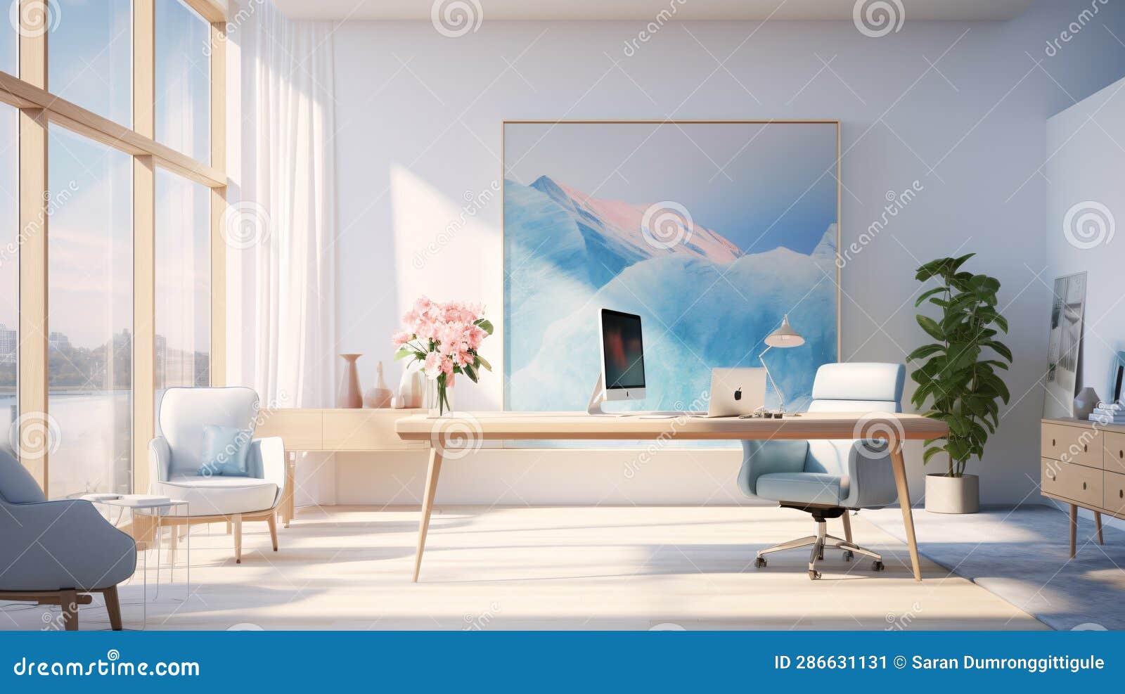 New Age Professional Settings Captured in Soft Lighting Featuring Trend ...