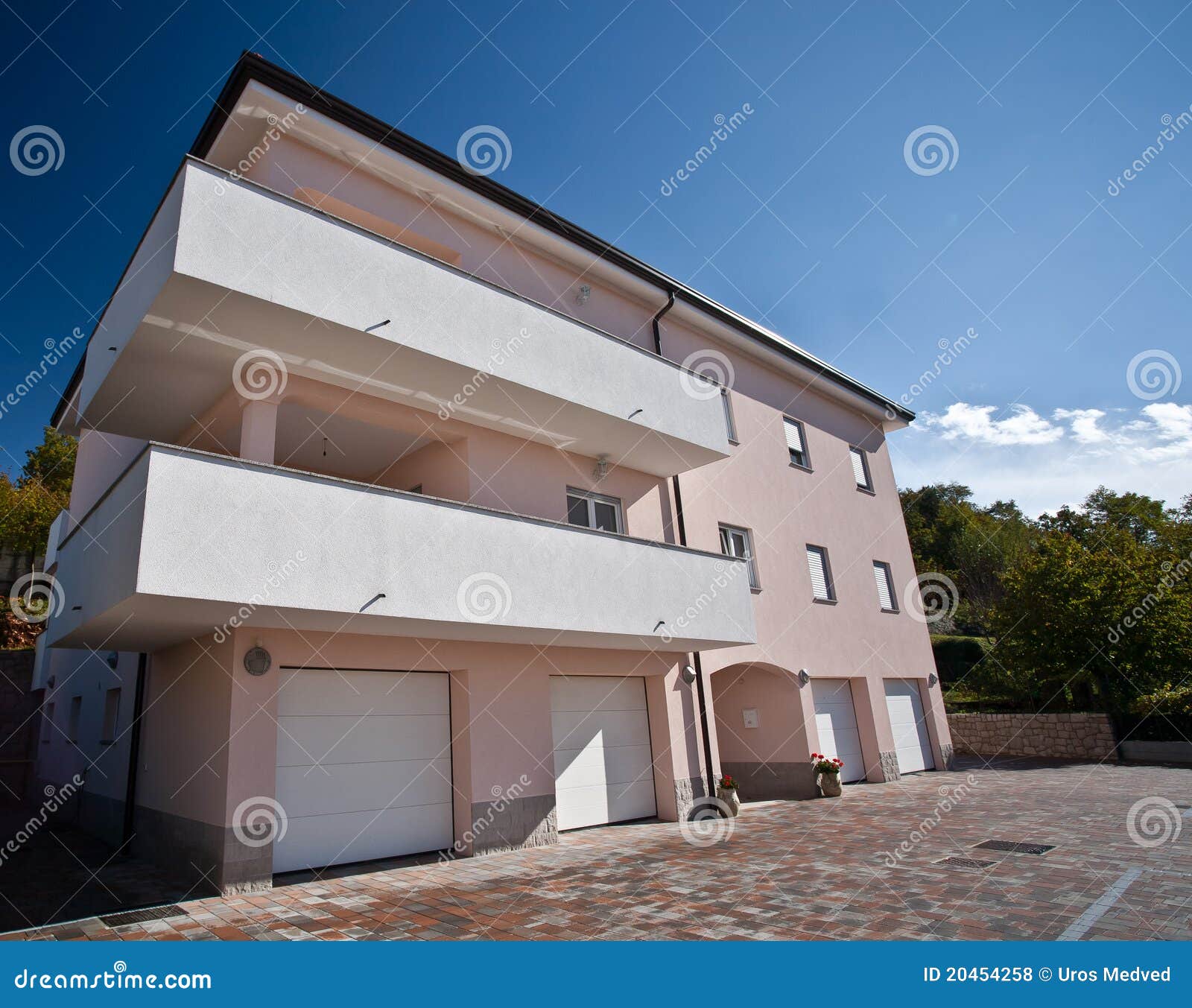 New apartment blocks stock photo. Image of block, built - 20454258