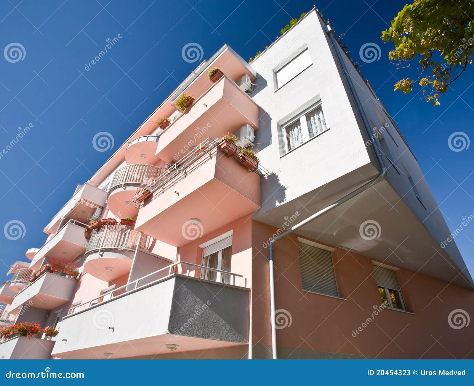 New apartment blocks stock image. Image of exterior, built - 20454323
