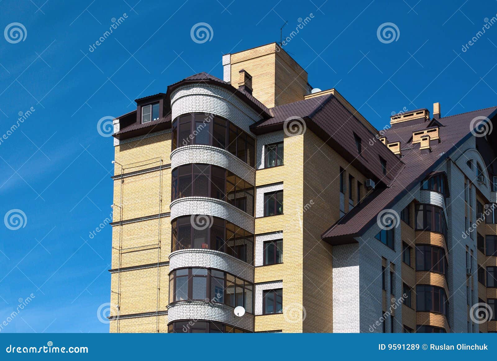 New apartment house stock image. Image of architecture - 9591289