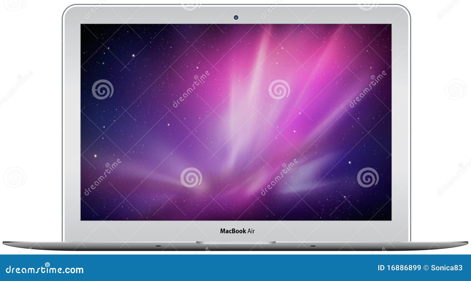 New Apple MacBook Air editorial stock image. Illustration of high ...