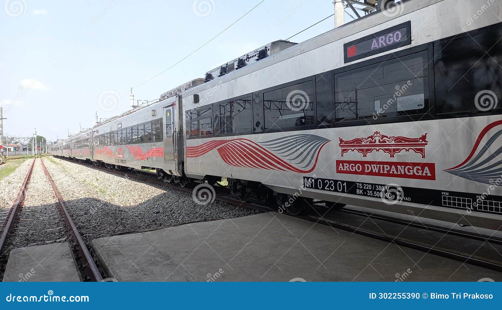 New Argo Dwipangga train editorial image. Image of train - 302255390