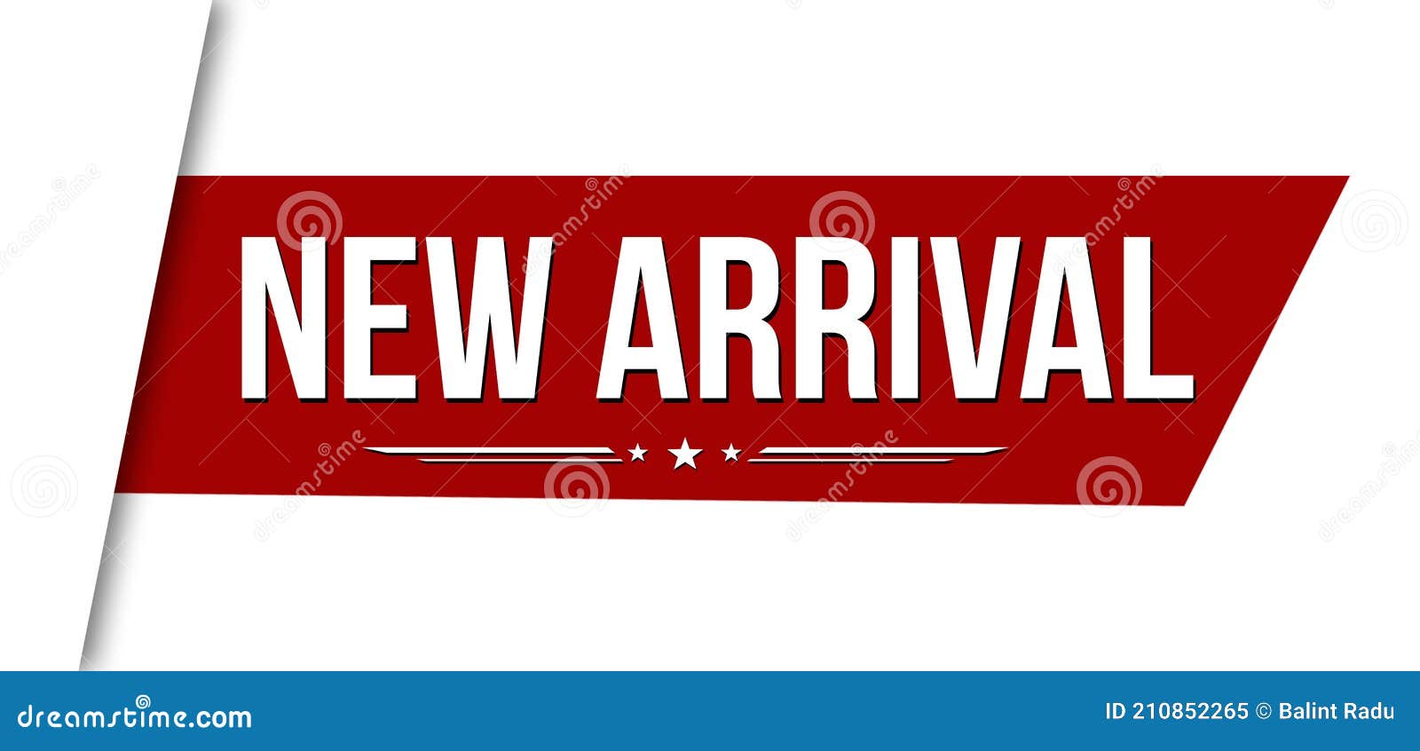 New arrival banner design stock vector. Illustration of arrival - 210852265