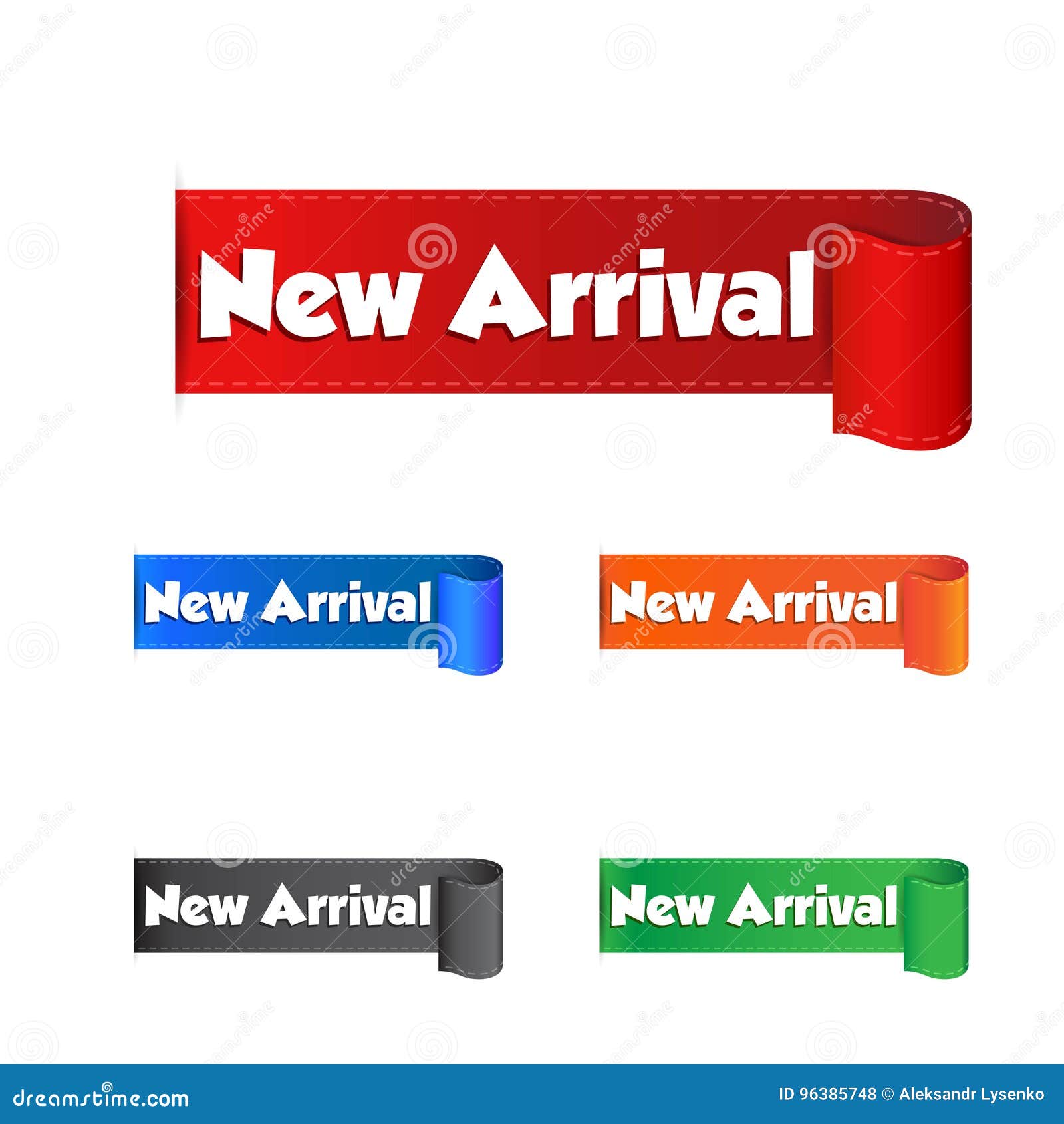 New Arrival Sticker. Label Vector Illustration on White Background ...