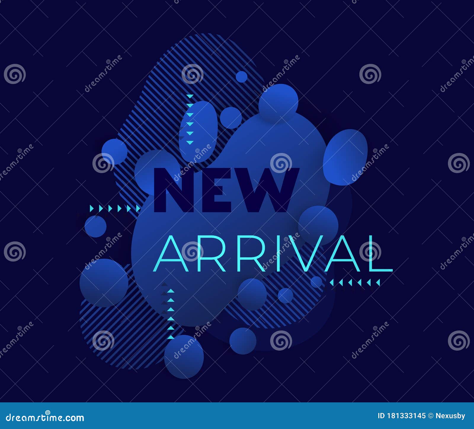 New Arrival, Vector Banner Design Stock Vector - Illustration of design ...