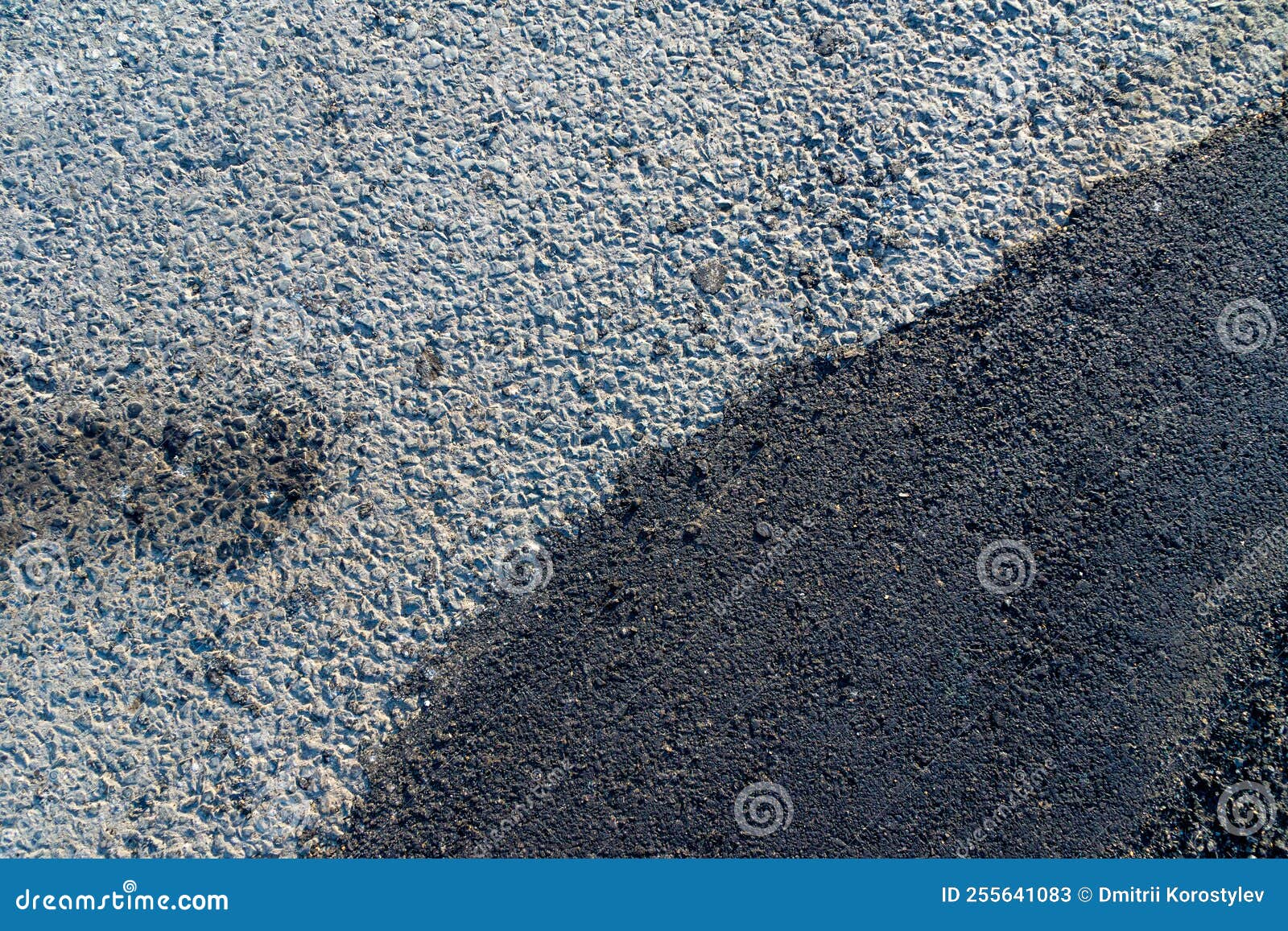 New Asphalt is Poorly Compacted in Area Connection with Old Asphalt ...