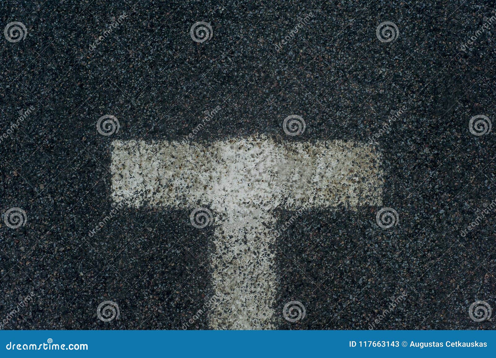 New Asphalt Texture with White Dashed Line Stock Image - Image of ...