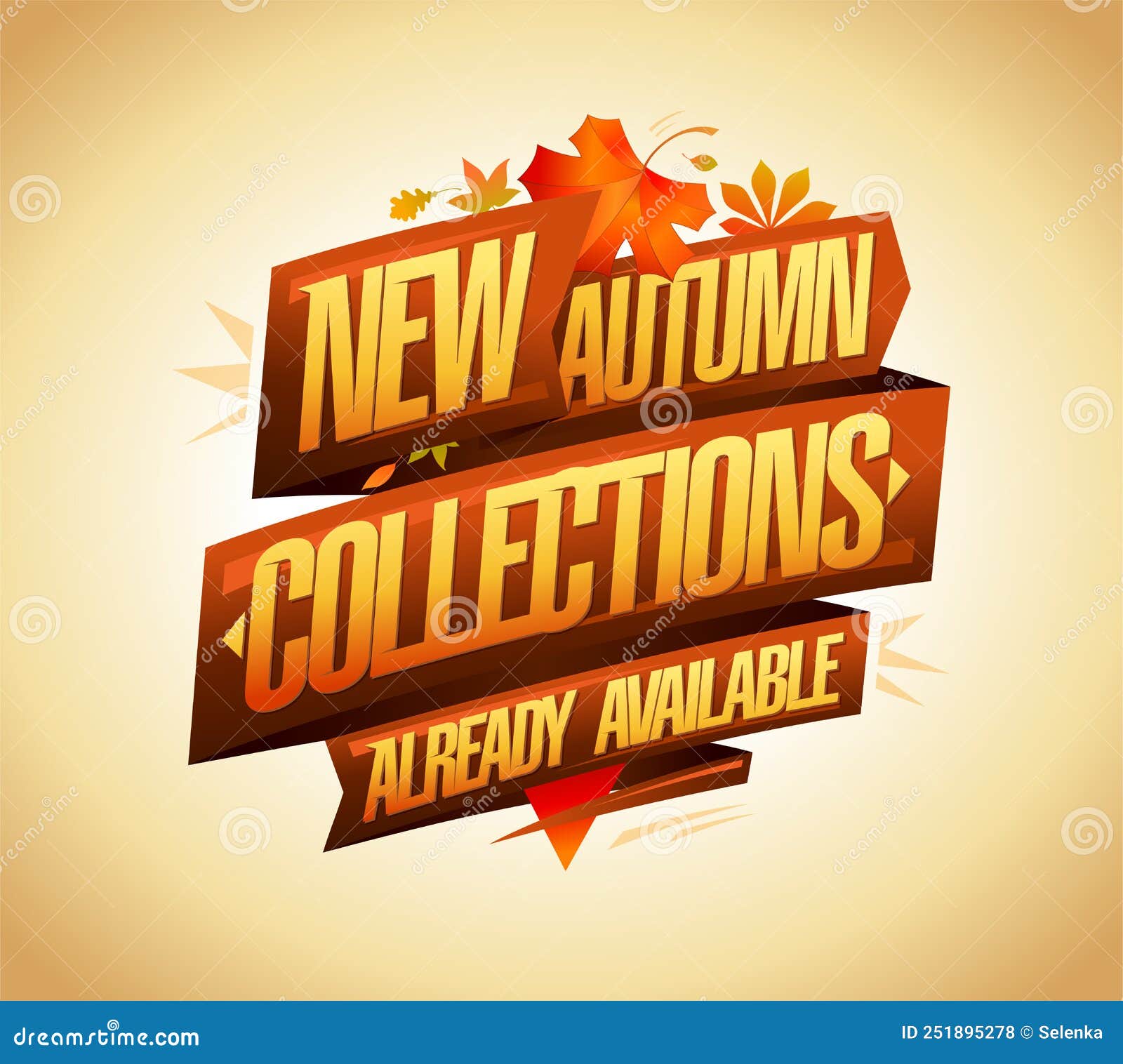 New Autumn Collections Already Available Web Banner, Flyer or Poster ...