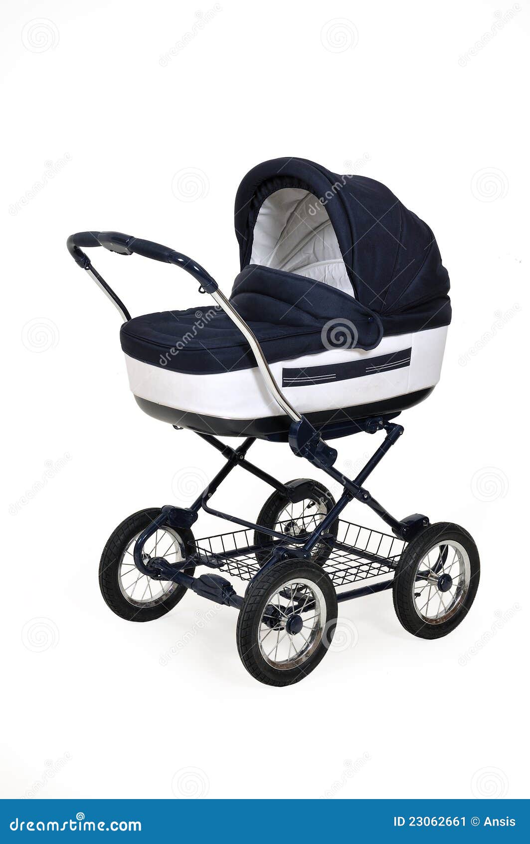 New baby carriage stock image. Image of blue, father - 23062661