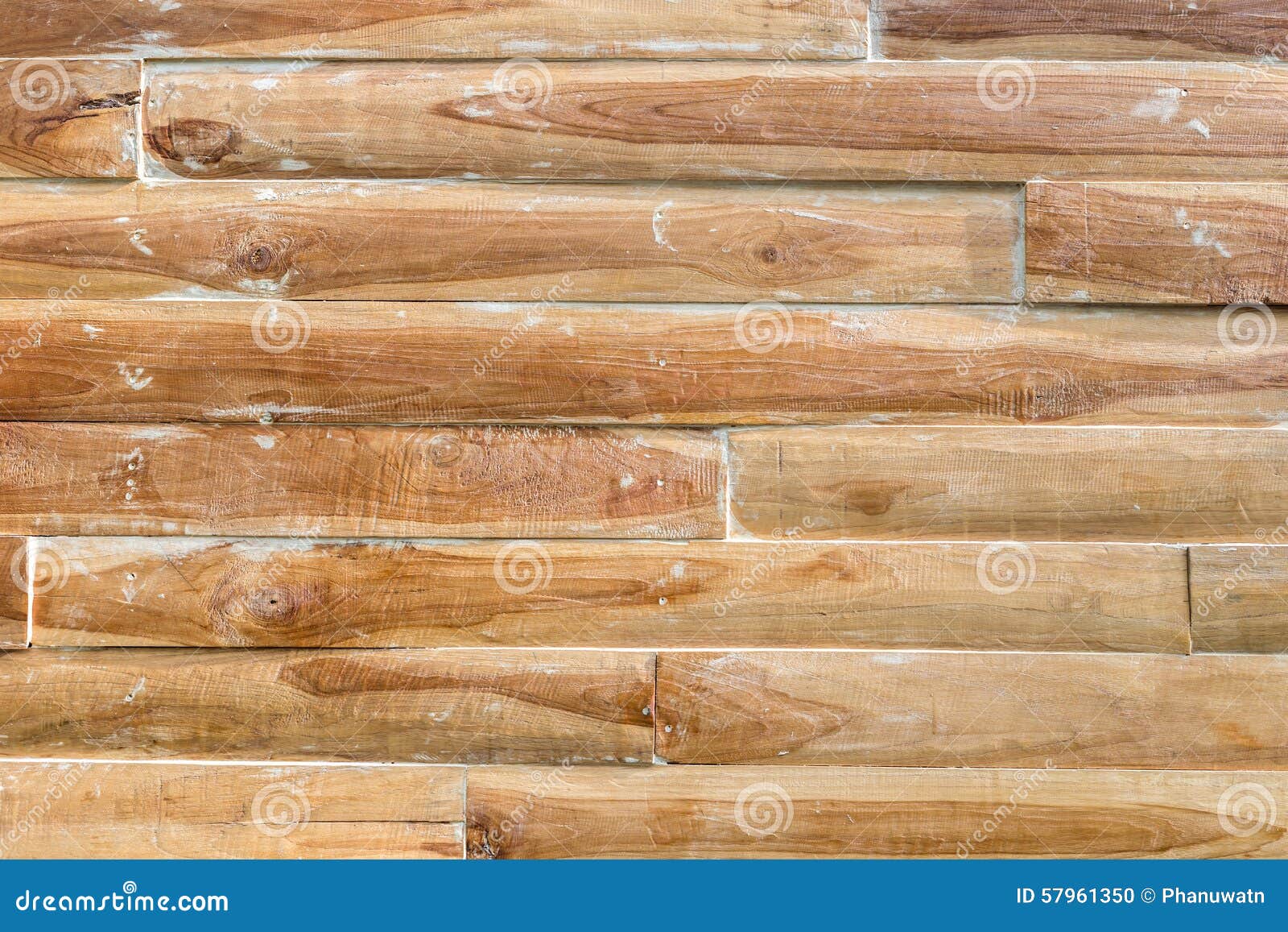New Bare Wooden Wall Texture And Background Royalty-Free Stock Image ...