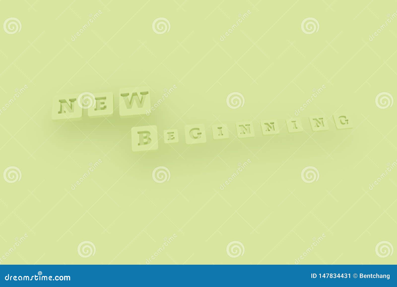 New Beginning, Happy Keyword. for Web Page, Graphic Design, Texture or ...