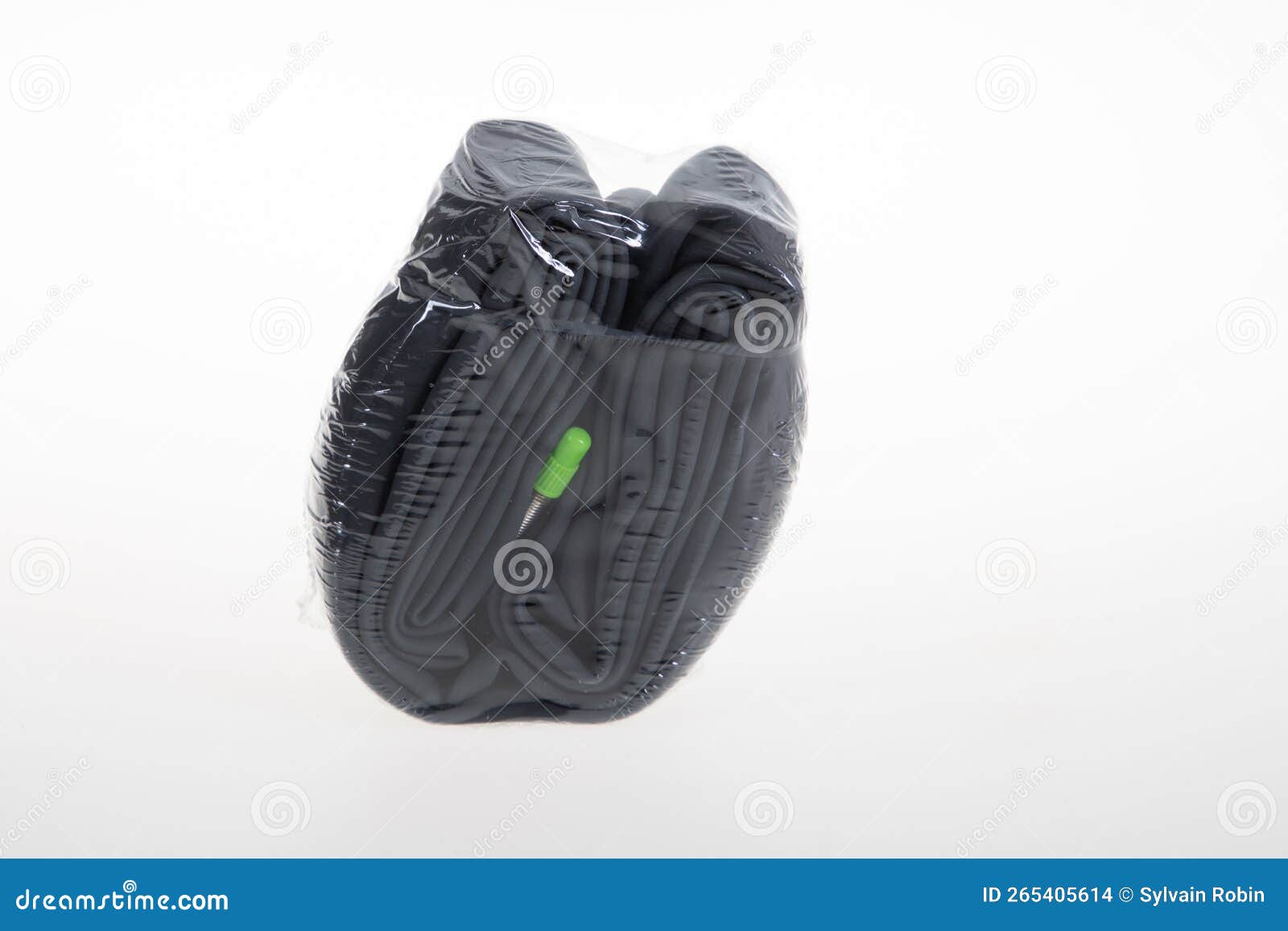 New Bicycle Inner Tube in Plastic Packaging Stock Photo - Image of ...