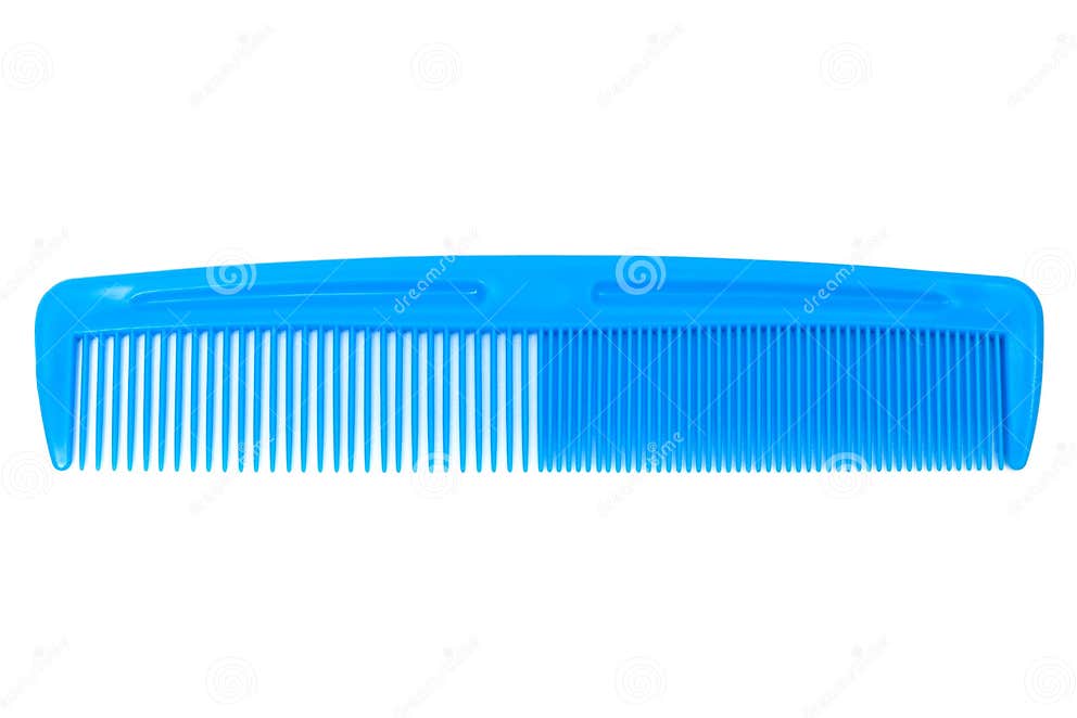 New blue plastic comb stock photo. Image of blue, white - 80340784