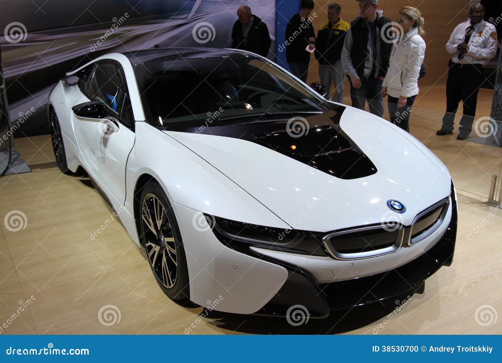 New BMW I8 Ultimate Driving Machine 2014 Editorial Image - Image of ...