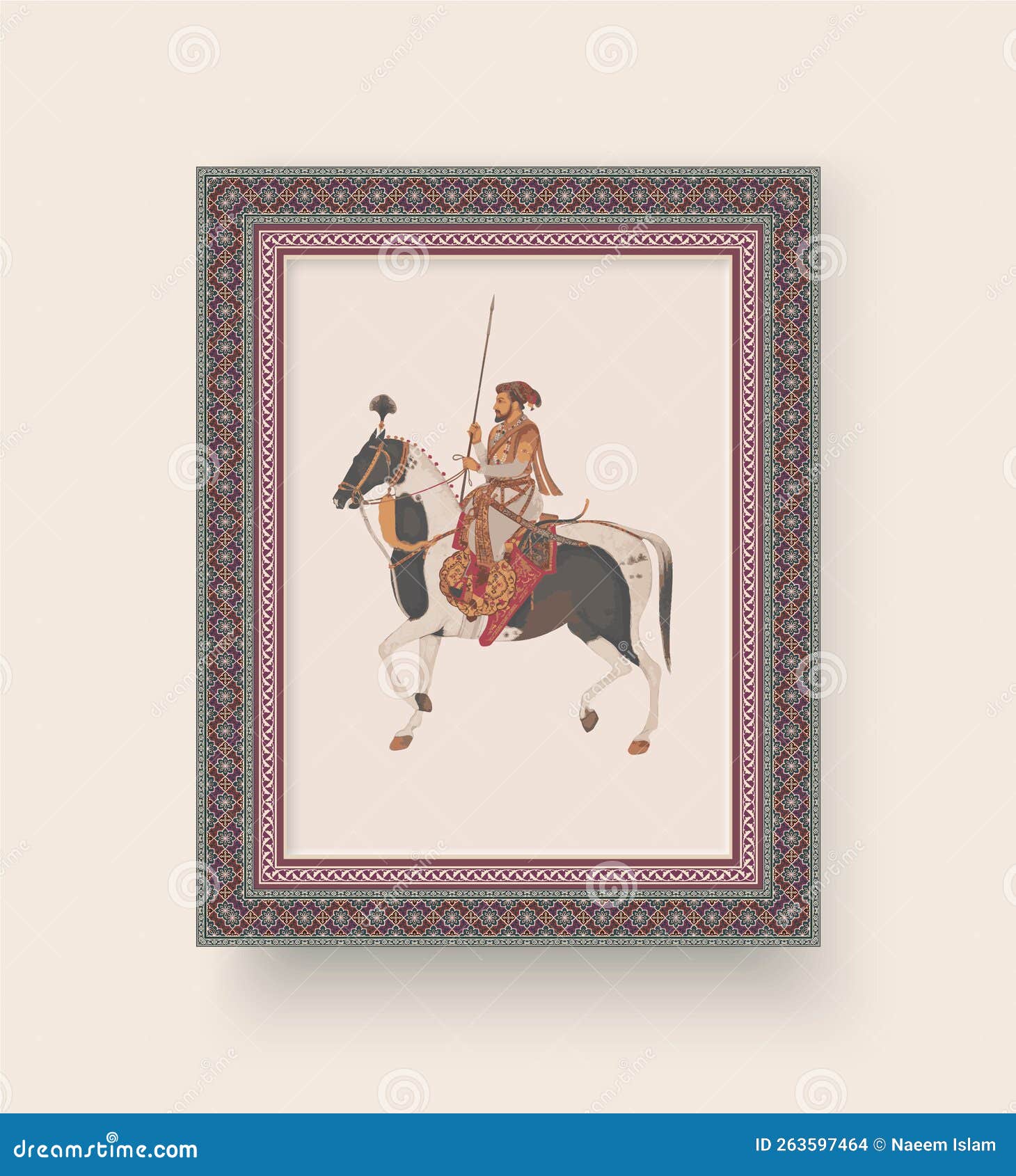 Mughal Pattern Sketch Stock Illustrations – 283 Mughal Pattern Sketch ...