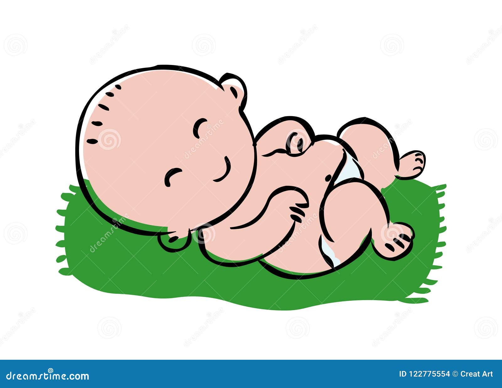 New Born Baby.Vector Illustration of Cute Baby. Stock Vector ... New Born Baby.Vector Illustration of Cute Baby. Stock Vector ...