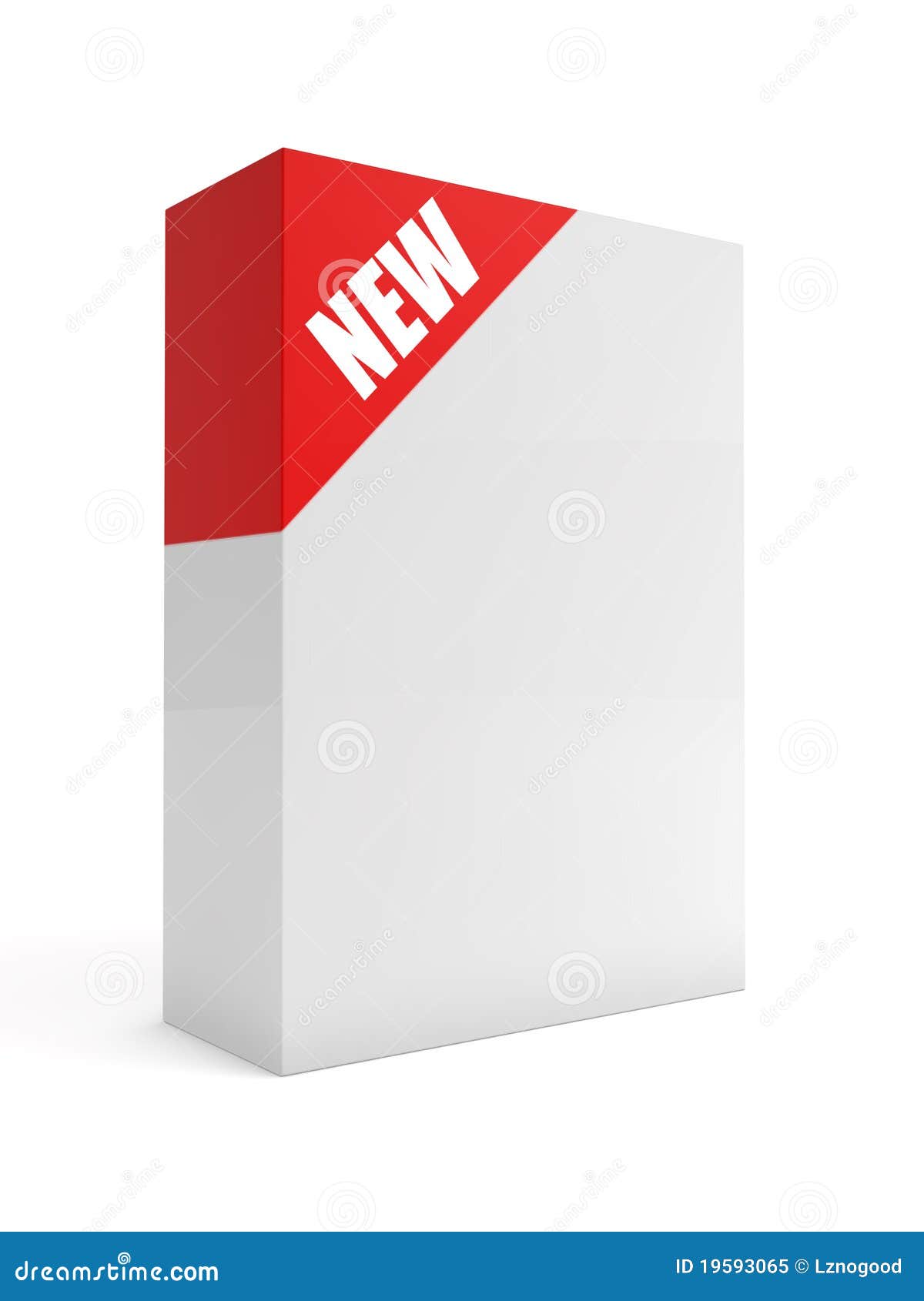 New Box stock illustration. Illustration of gray, plain - 19593065