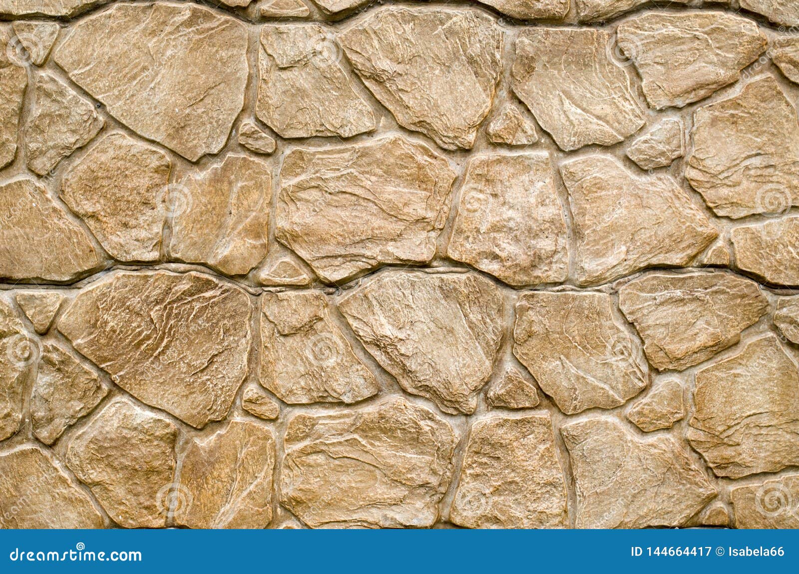 New Brown Cladding Tiles Imitating Stones on Wall Stock Image - Image ...