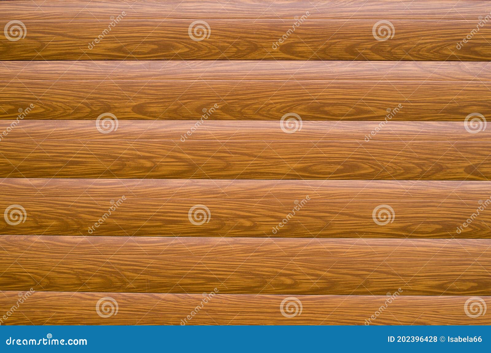 New Brown Plastic Surface Imitating Wooden Wall of Rounded Beams Stock ...